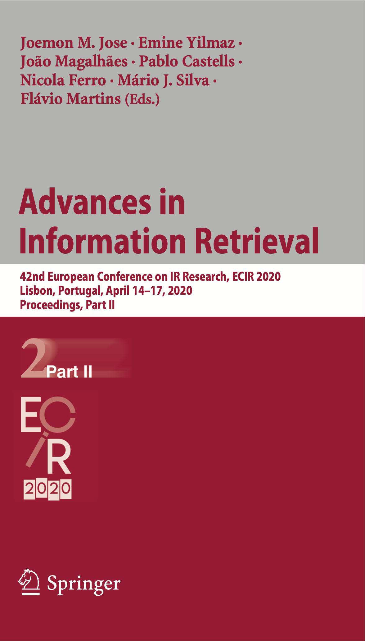 Proceedings - ECIR 2020 | Online | 14-17 April 2020